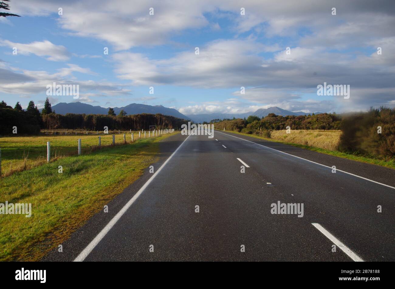 State Highway 73 alternative Te Araroa Trail route. South Island. New ...