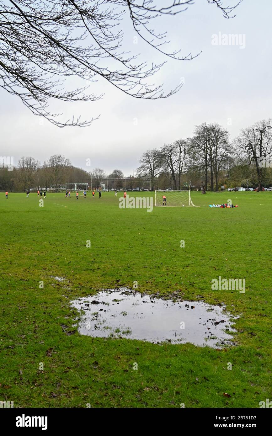 Football pitches hi-res stock photography and images - Alamy