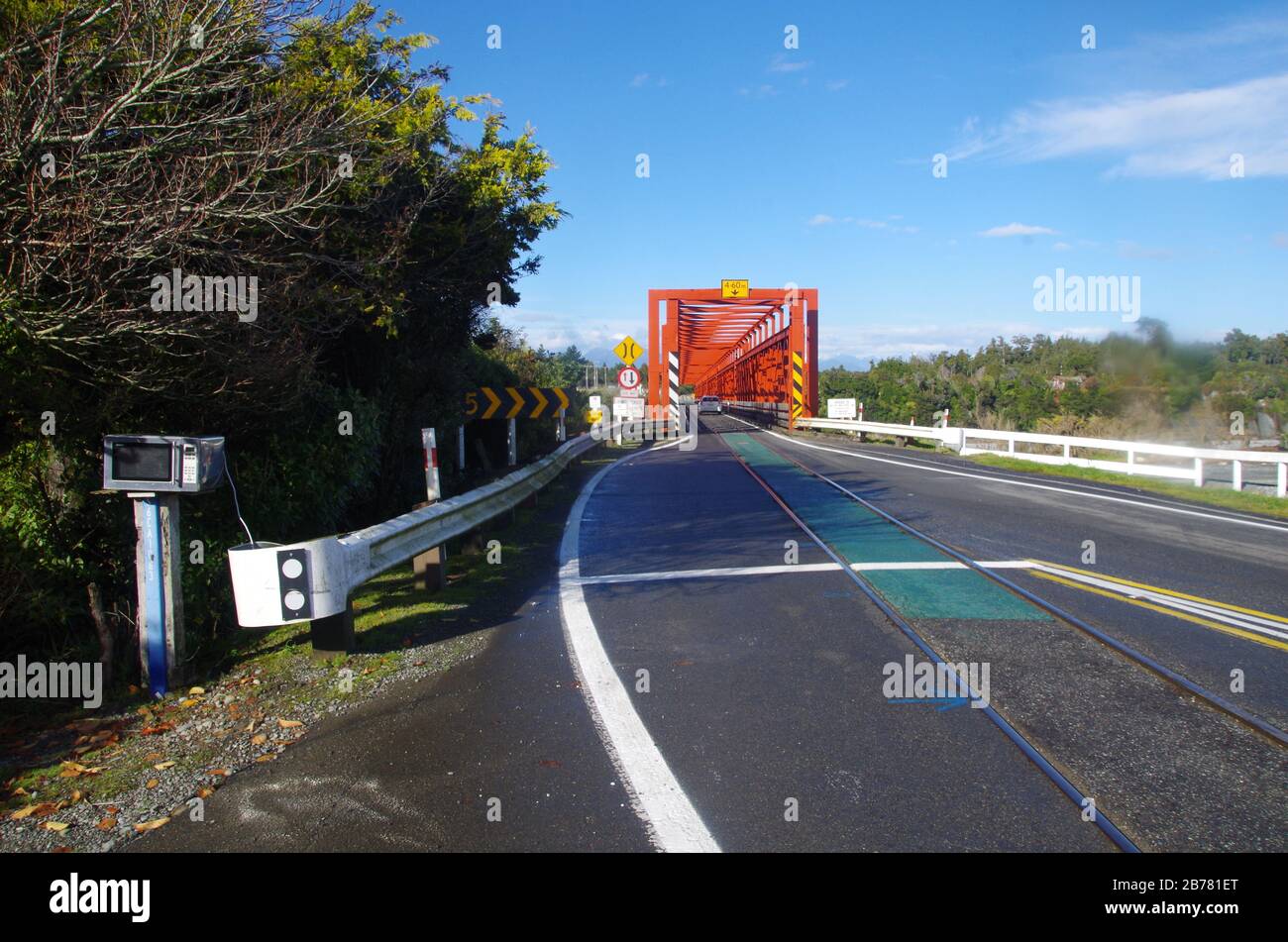 State Highway 73 alternative Te Araroa Trail route. South Island. New ...