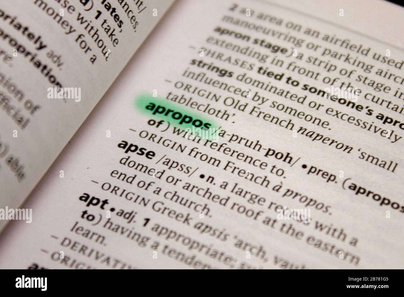 Apropos hi-res stock photography and images - Alamy