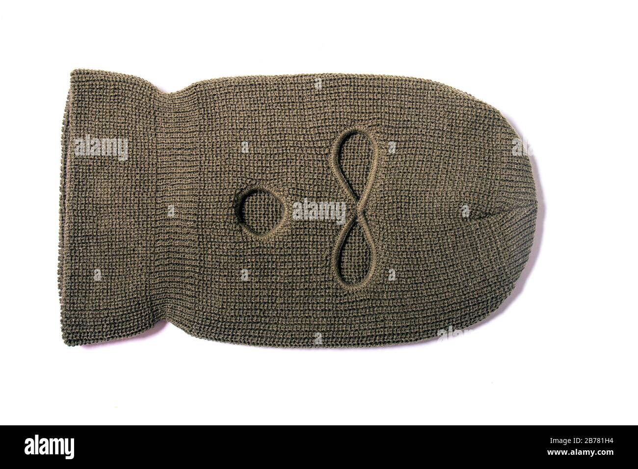 Thief balaclava on face Cut Out Stock Images & Pictures - Alamy