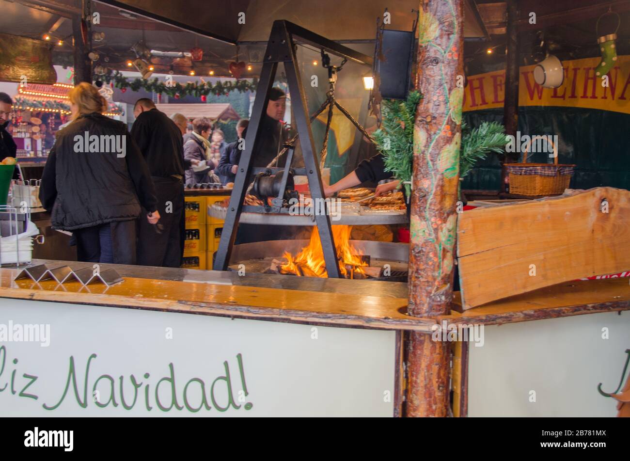German Markets in Frankfurt 2011 Stock Photo - Alamy