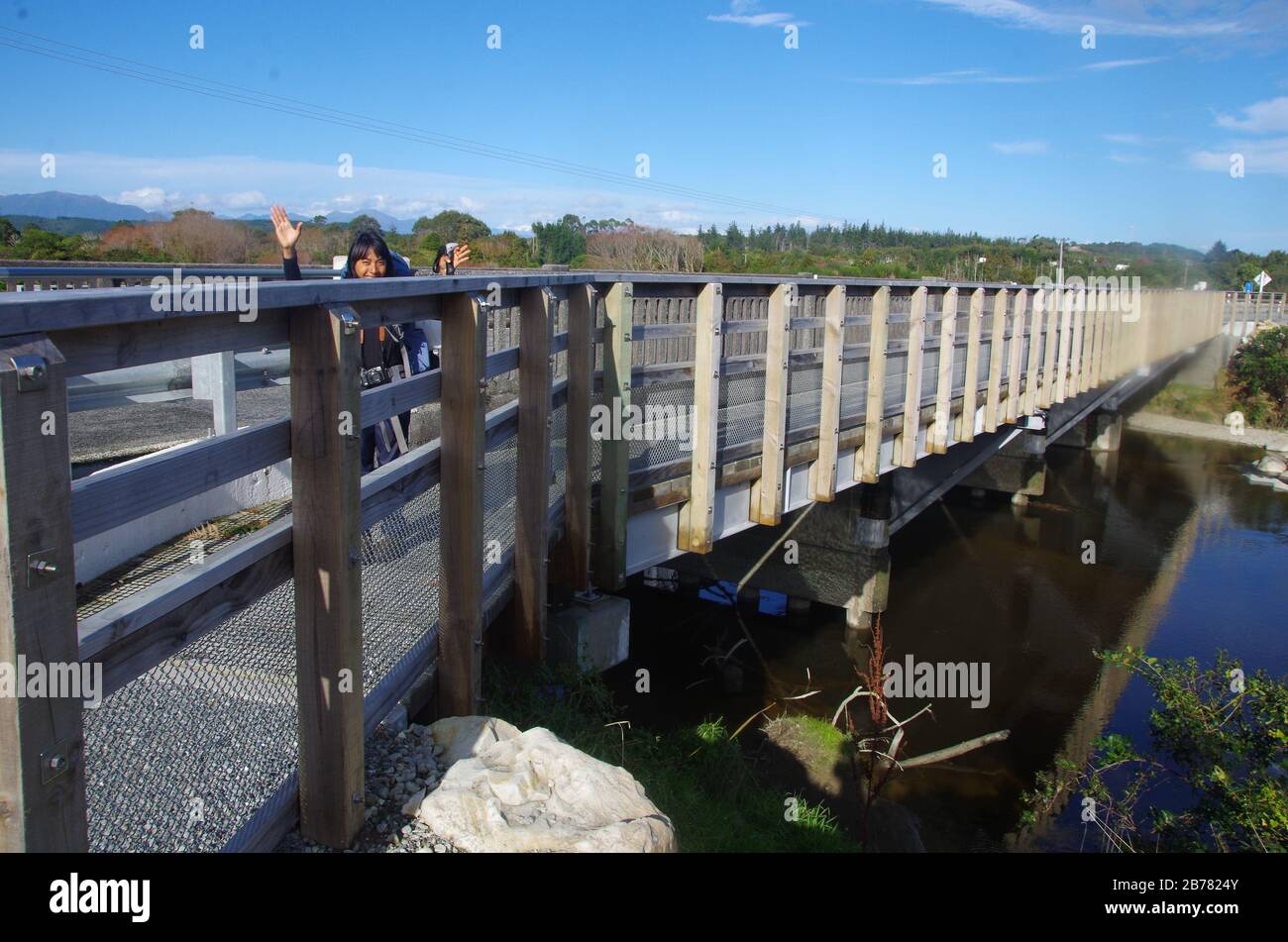 State Highway 73 alternative Te Araroa Trail route. South Island. New ...