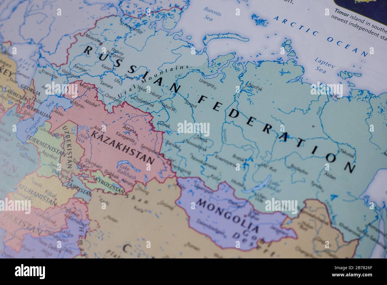Federation map hi-res stock photography and images - Alamy