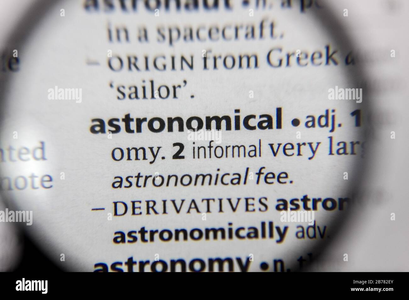 Astronomical definition hi-res stock photography and images - Alamy