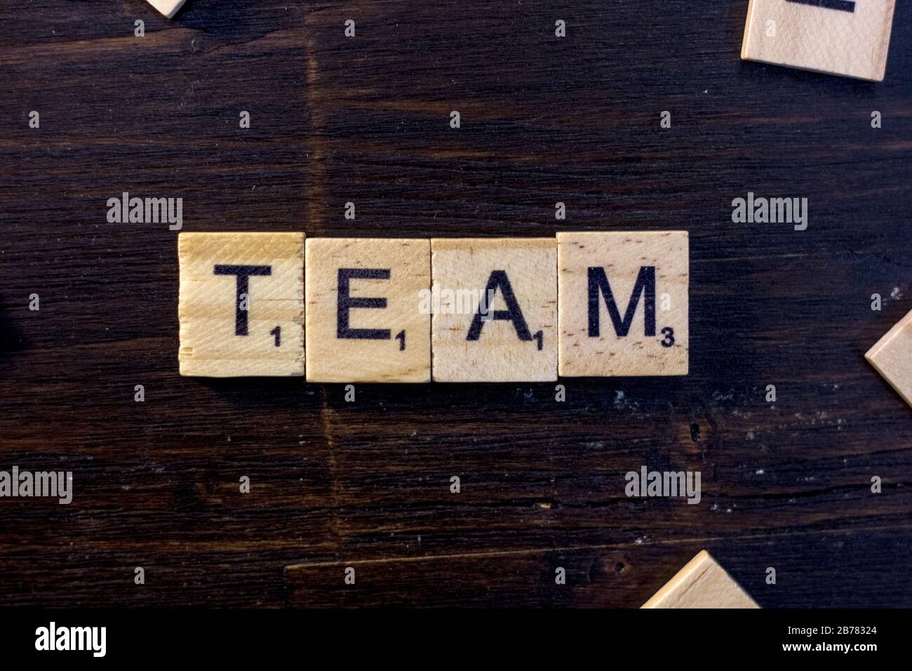 Message on a scrabble board hi-res stock photography and images - Alamy