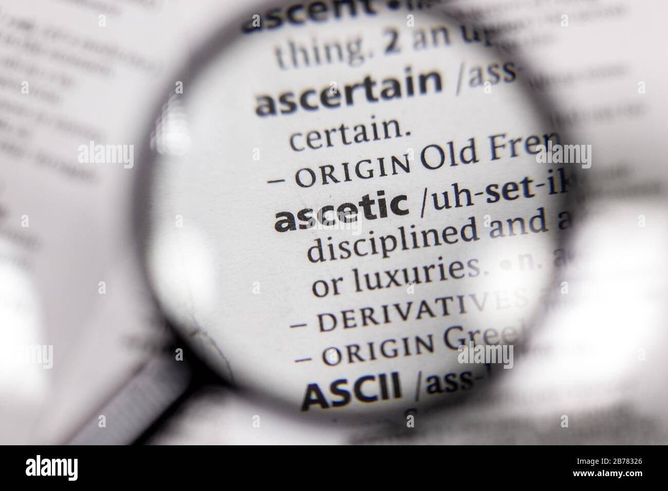 Ascetic with a book hi-res stock photography and images - Alamy