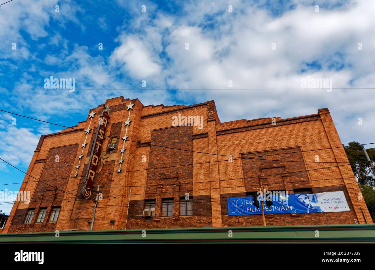 Melbourne cinema 1930s hi-res stock photography and images - Alamy