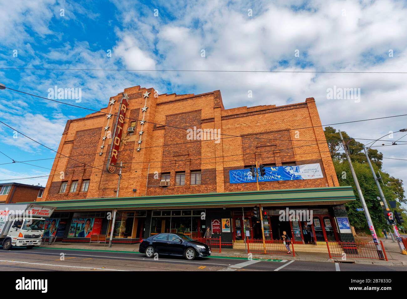 The Astor Cinema, Art Deco, Windsor, Melbourne, Australia Stock Photo ...
