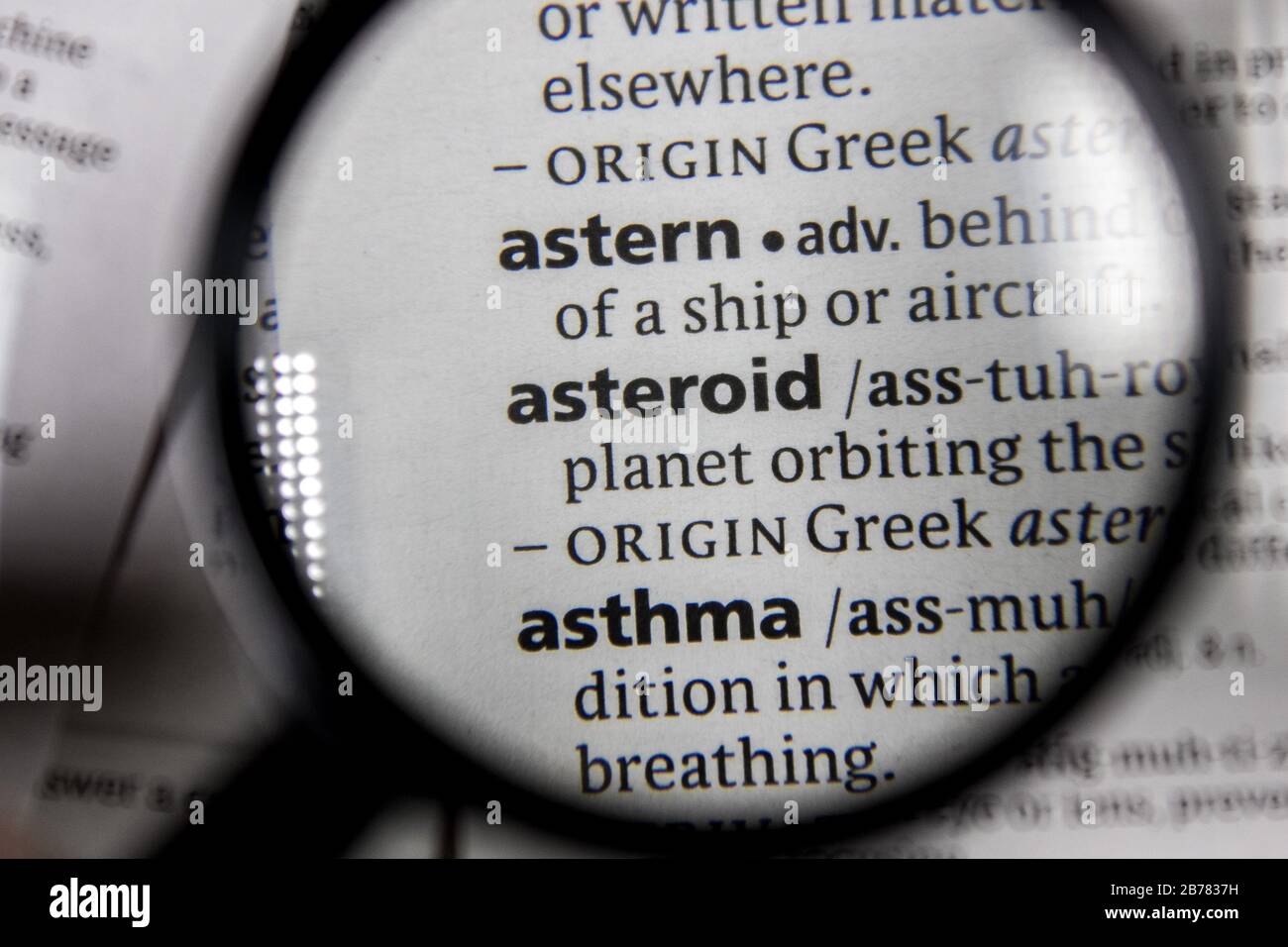 Glass asteroid hi-res stock photography and images - Alamy