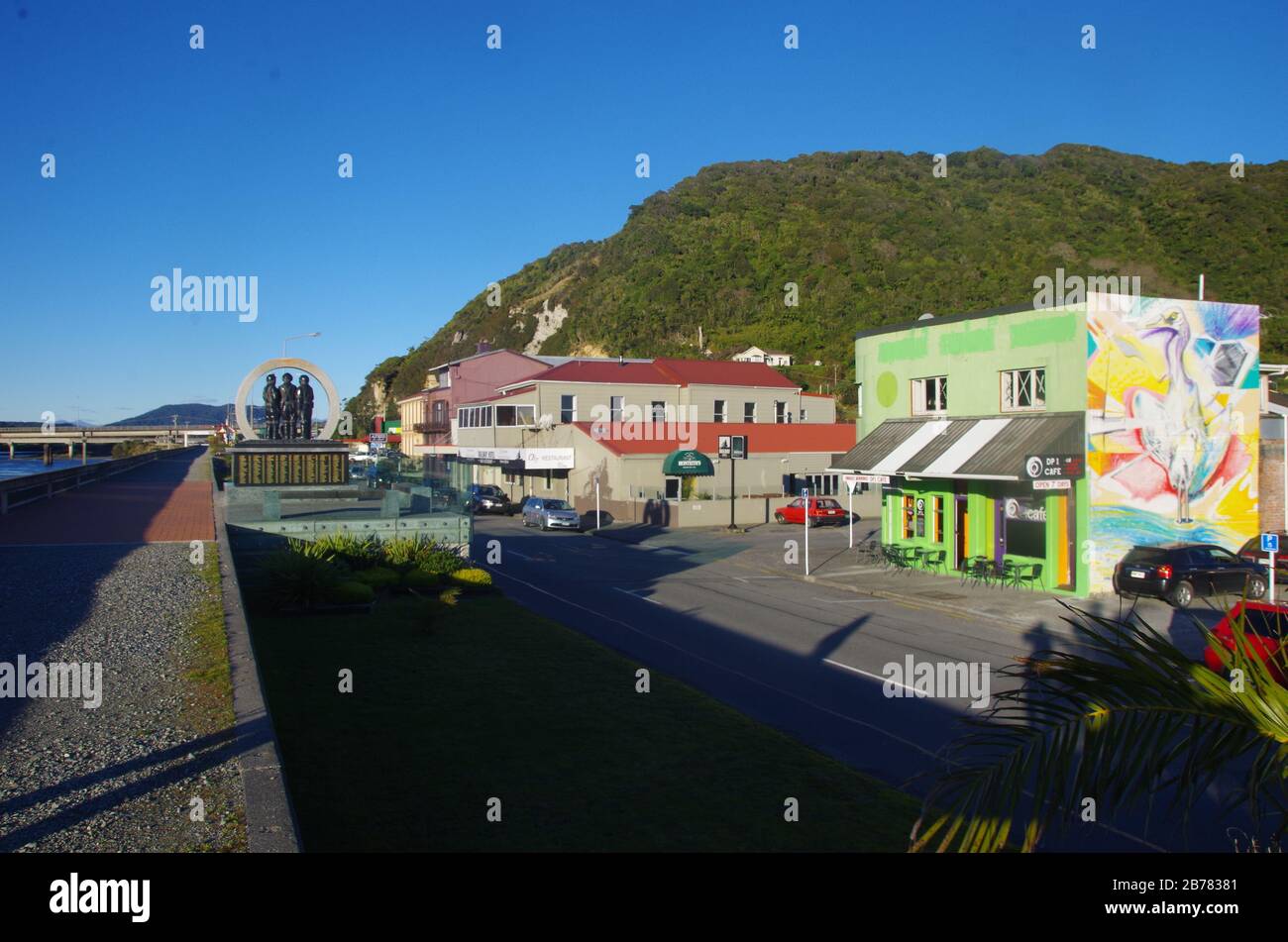 Greymouth. Alternative Te Araroa Trail route. West Coast. South Island ...