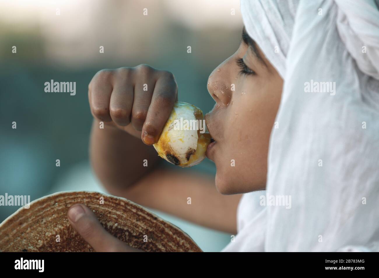 Baghdad, Iraq. 14th Mar, 2020. An Iraqi Mandaean, also known as Sabeans ...