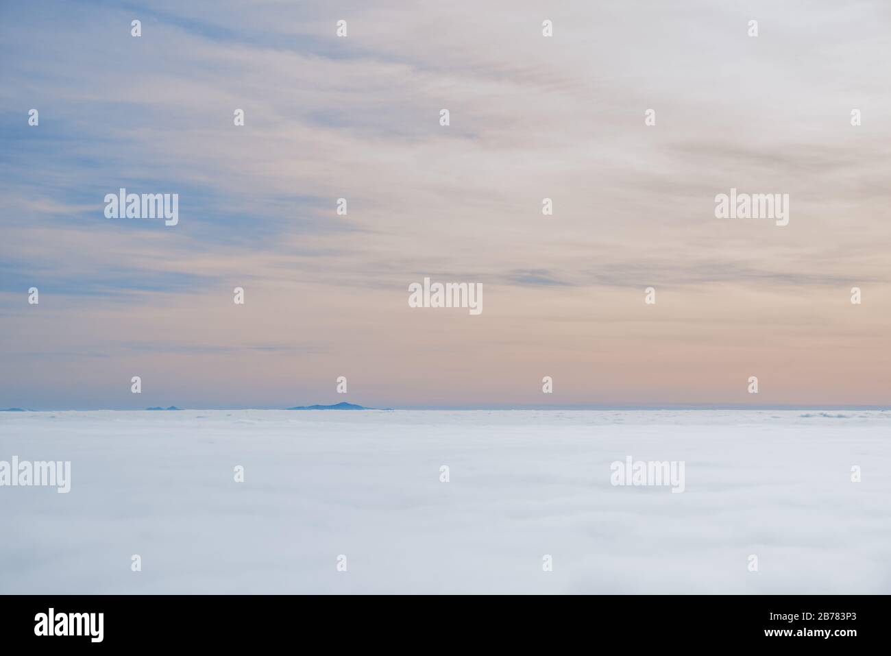 Close up clouds from above hi-res stock photography and images - Alamy