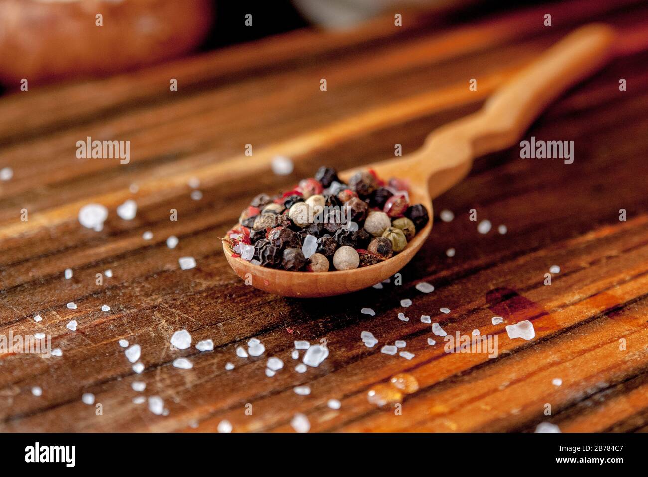 Spoonful of sea salt hi-res stock photography and images - Alamy