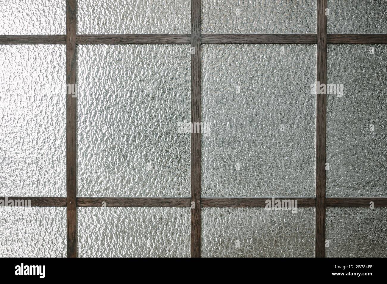 Glass texture pattern. Window or door with the textured glass Stock ...