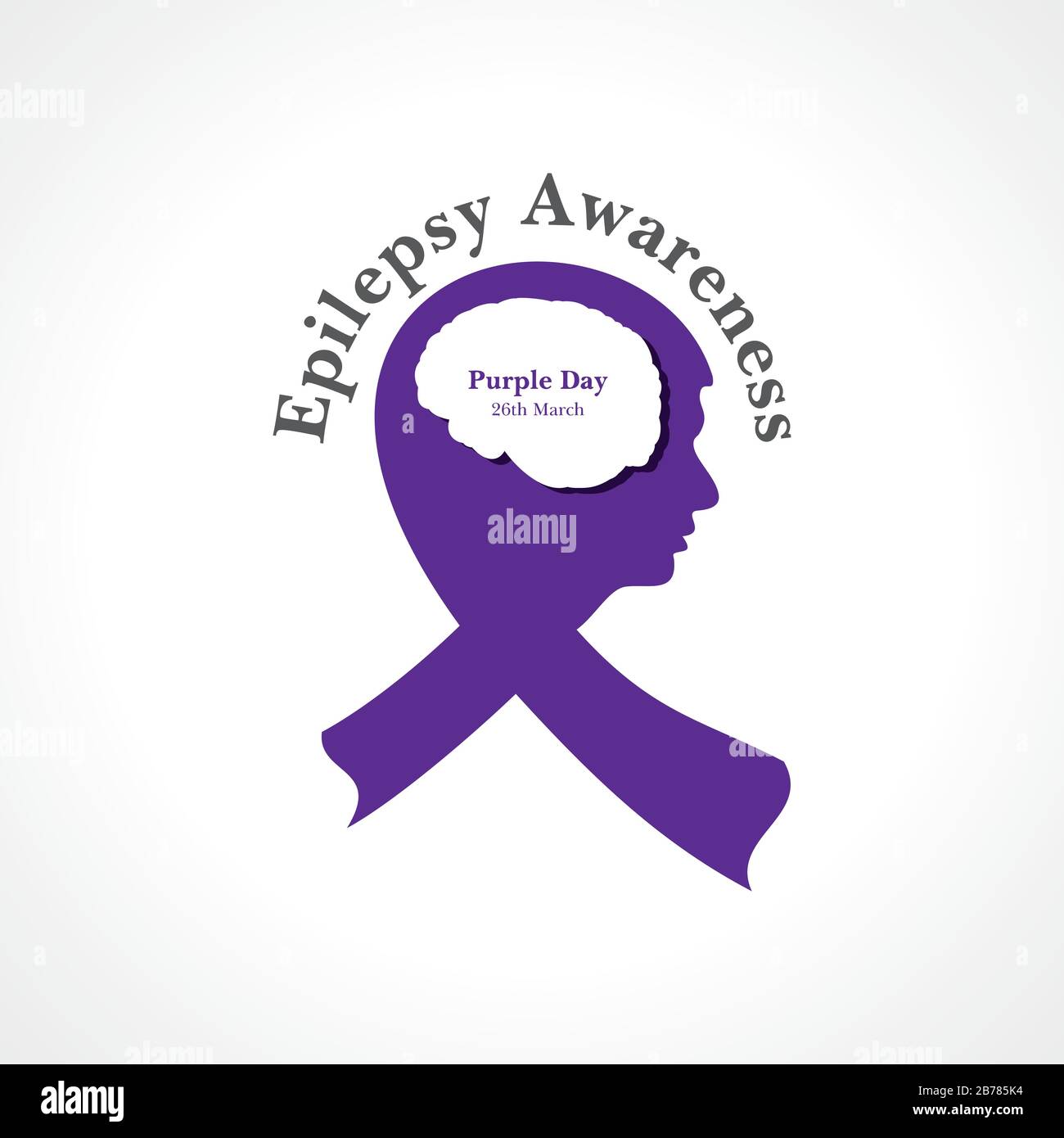 Vector illustration for World epilepsy day (Purple day) - Epilepsy ...