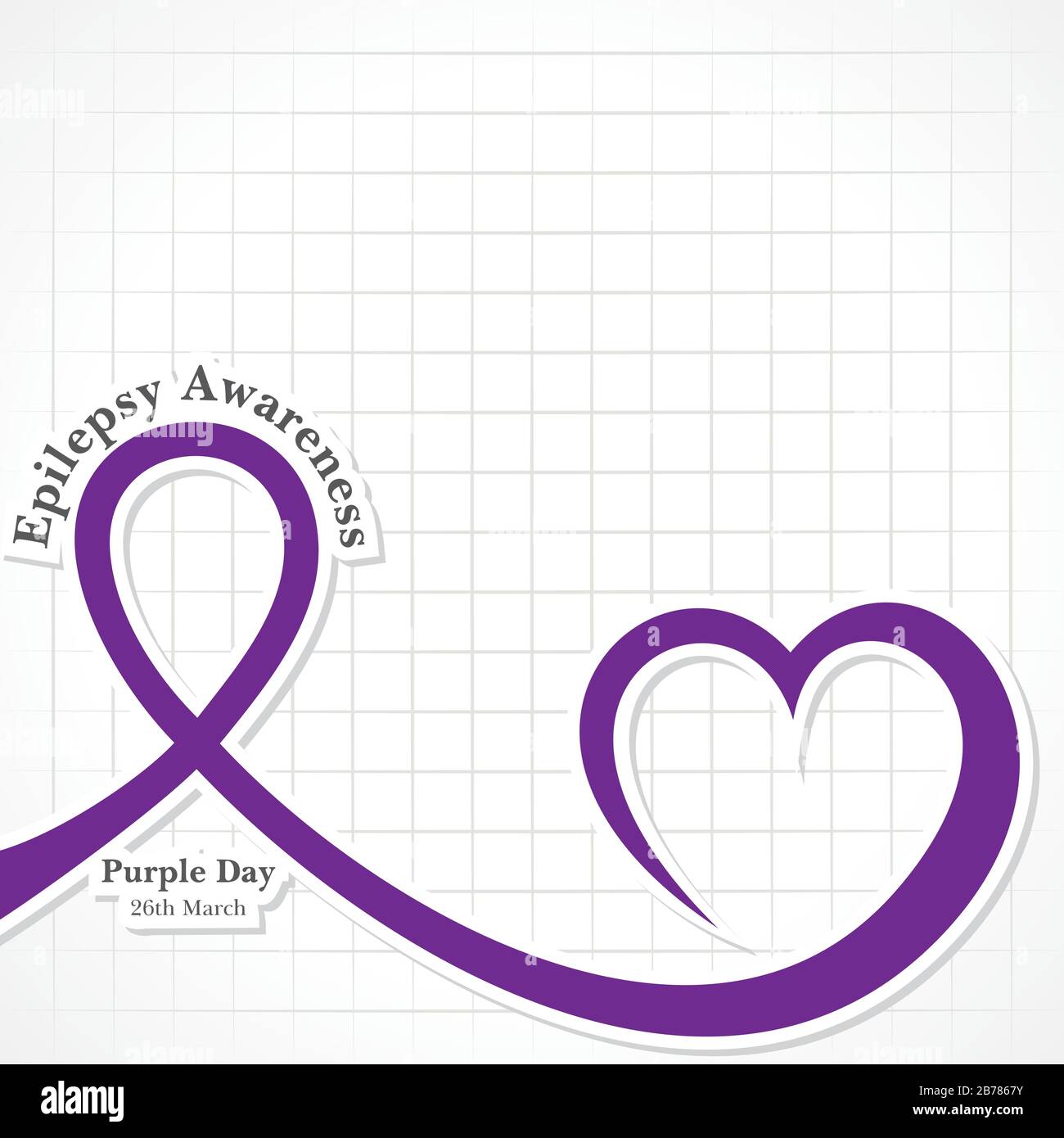 Vector illustration for World epilepsy day (Purple day) - Epilepsy ...
