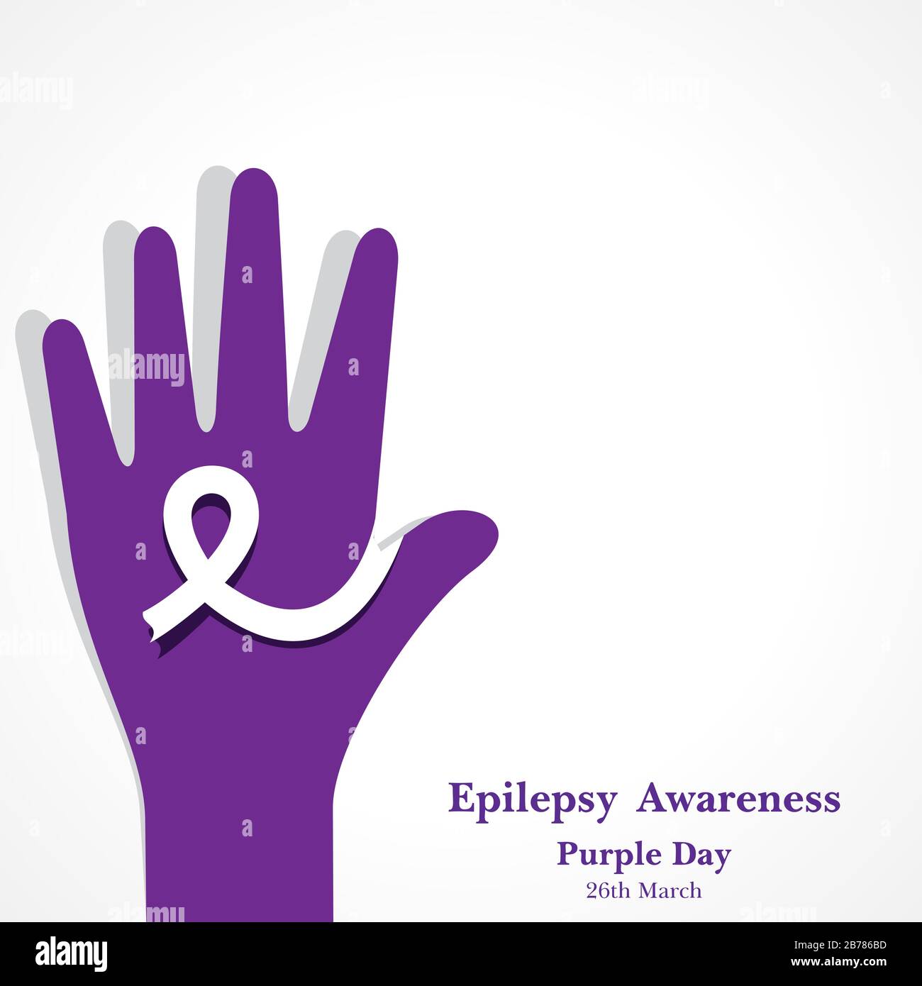 Vector illustration for World epilepsy day (Purple day) - Epilepsy ...