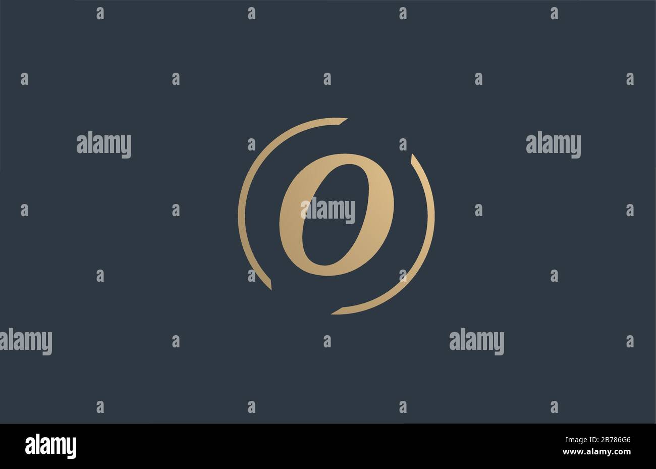 gold golden yellow alphabet letter O logo icon design for business company. Suitable for catchy ...