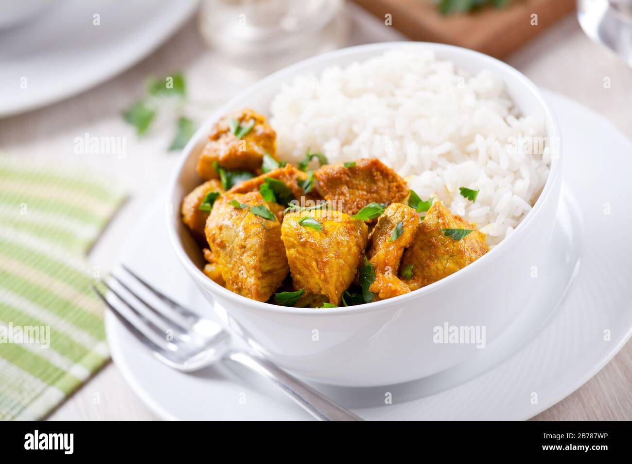 Indian pork curry hi-res stock photography and images - Alamy
