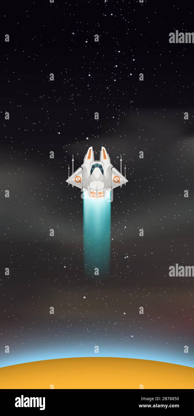 Scientific spacecraft Stock Vector Images - Alamy