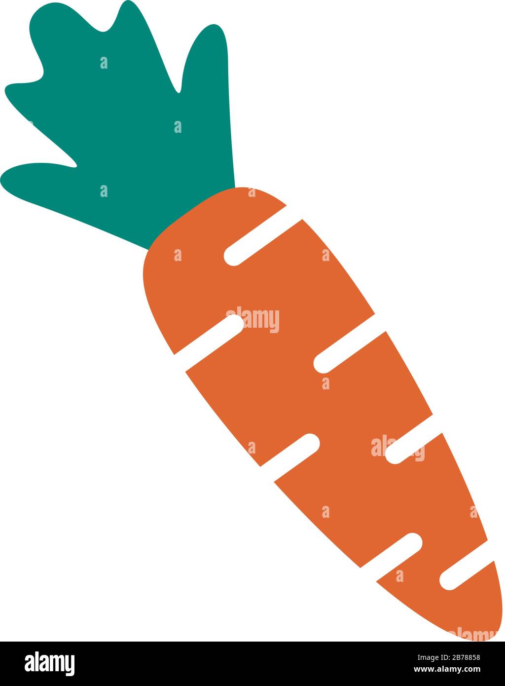 fresh carrot vegetable flat style Stock Vector Image & Art - Alamy