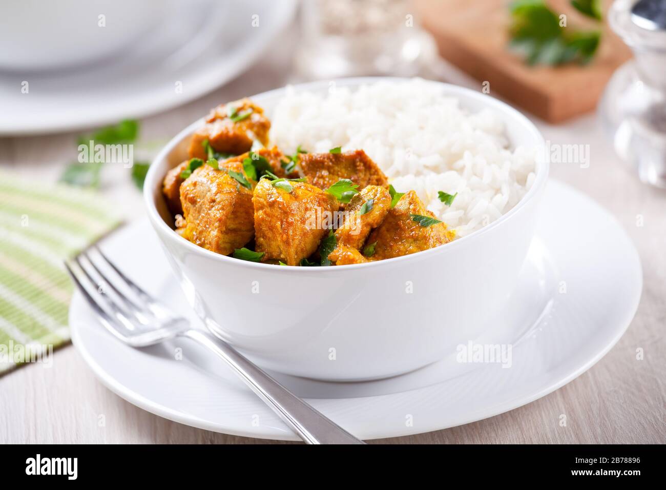 Indian pork curry hi-res stock photography and images - Alamy