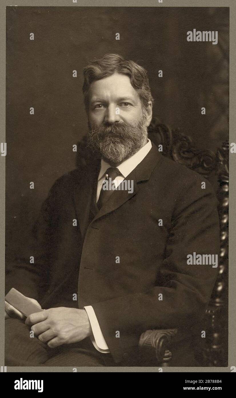 George Foster Peabody, half-length portrait, sitting, facing front ...