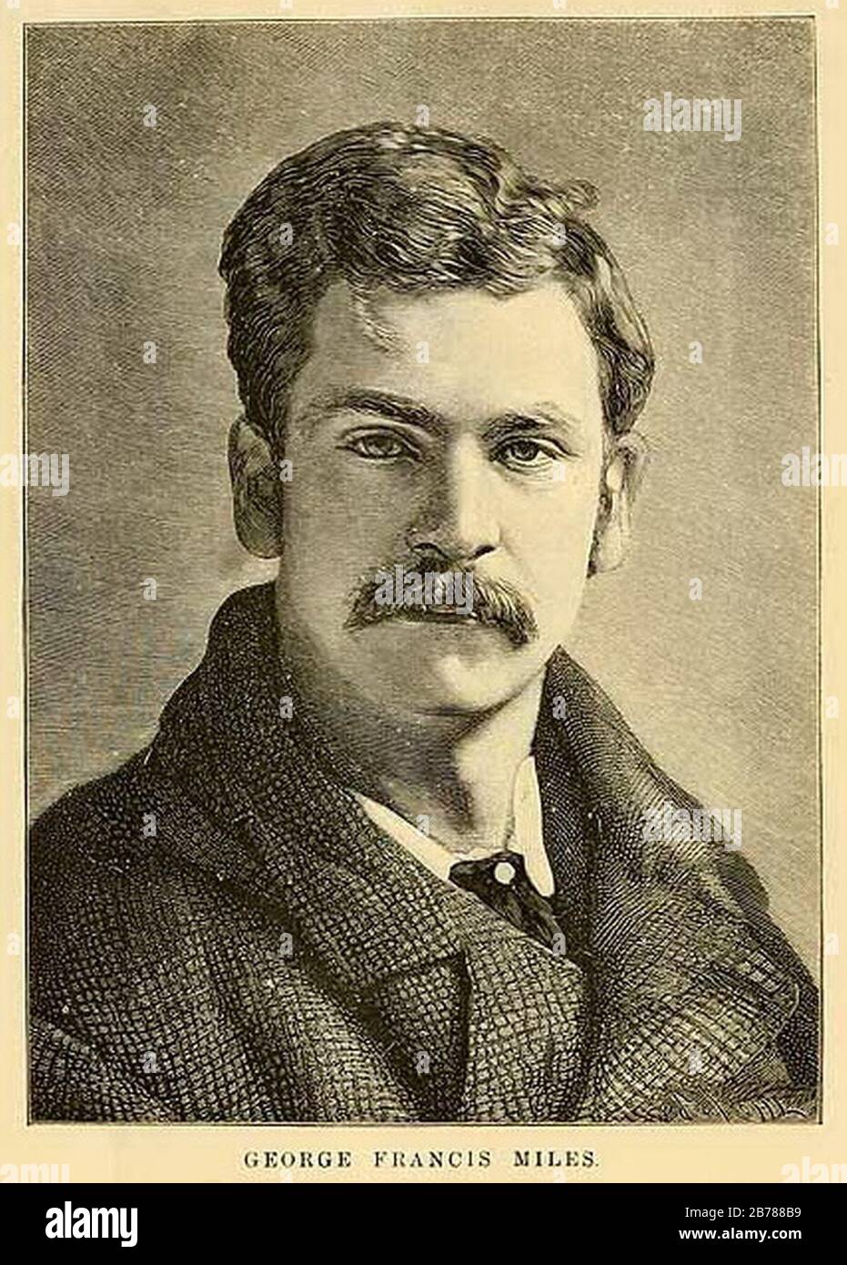George Francis Miles00a Stock Photo - Alamy