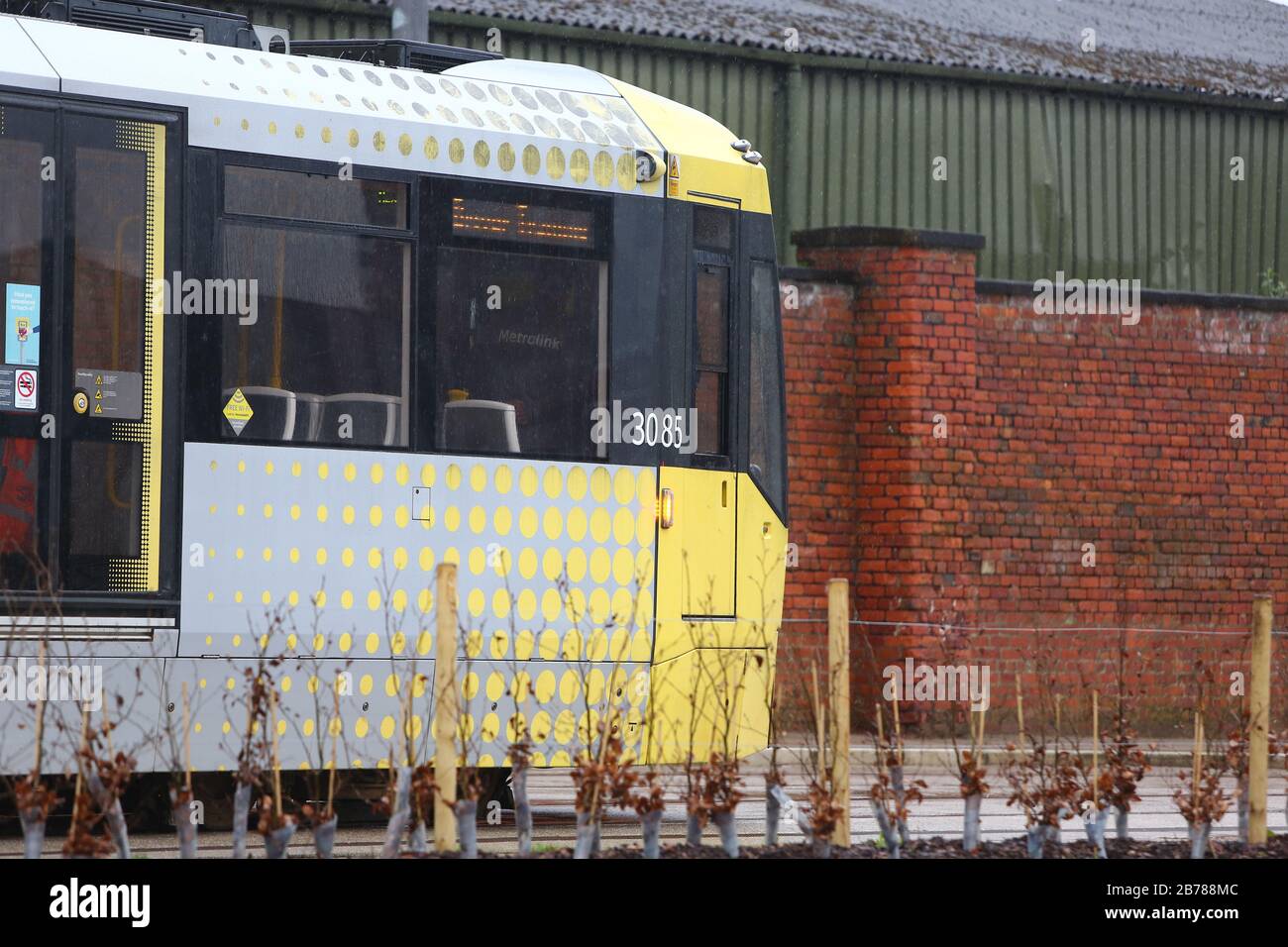 New Metrolink in manchester Stock Photo - Alamy