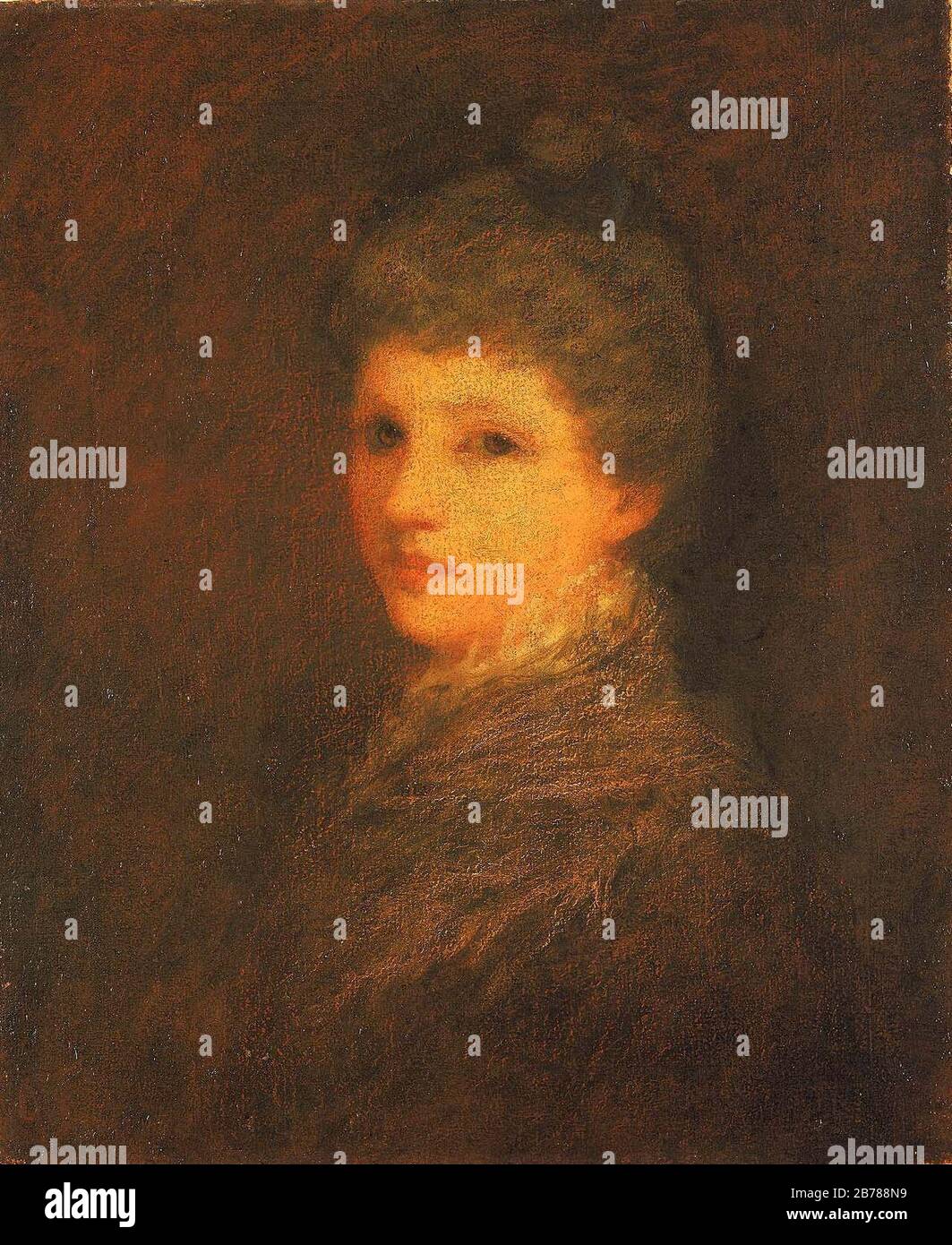 George Fuller - Ideal Head Stock Photo - Alamy