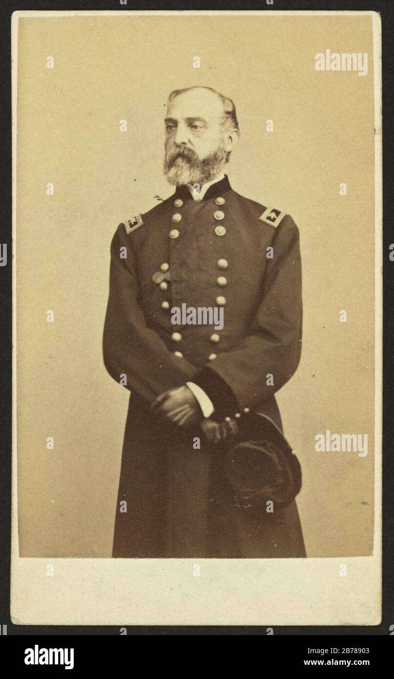 George Gordon Meade, Major General, United States Army, three-quarter ...