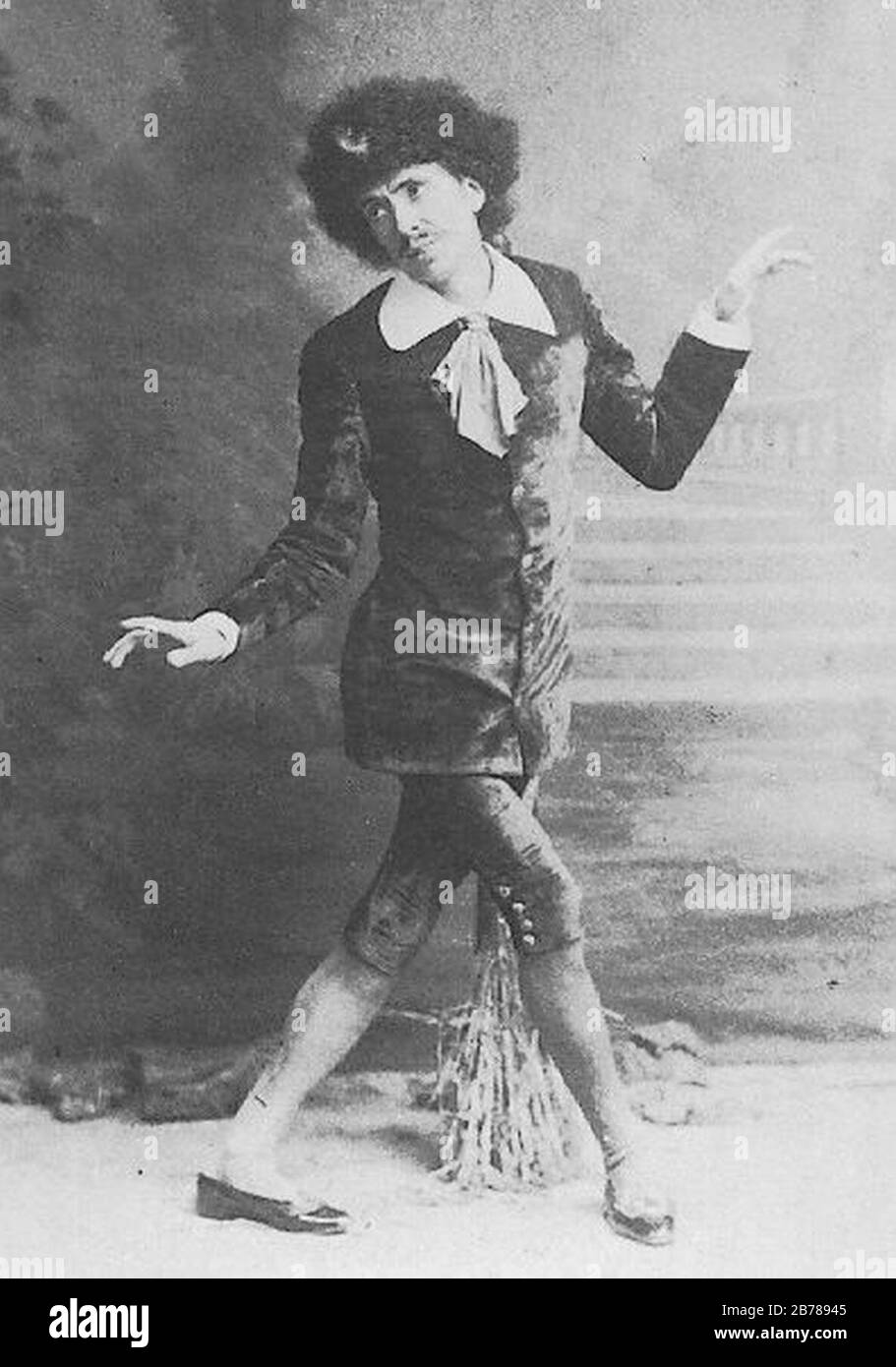 George Grossmith as bunt horne-1881 Stock Photo - Alamy