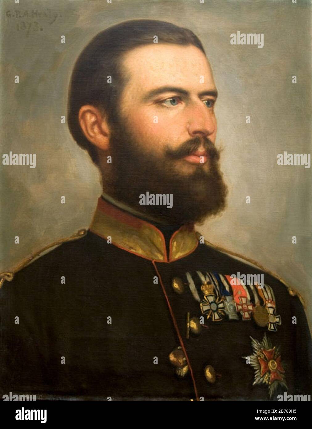 George healy hi-res stock photography and images - Alamy