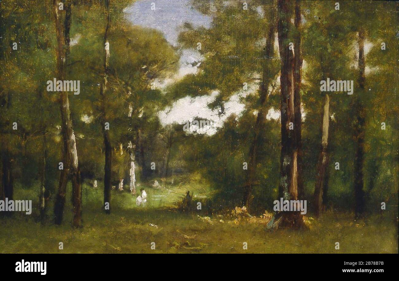 George Inness - Eagleswood, New Jersey Stock Photo - Alamy