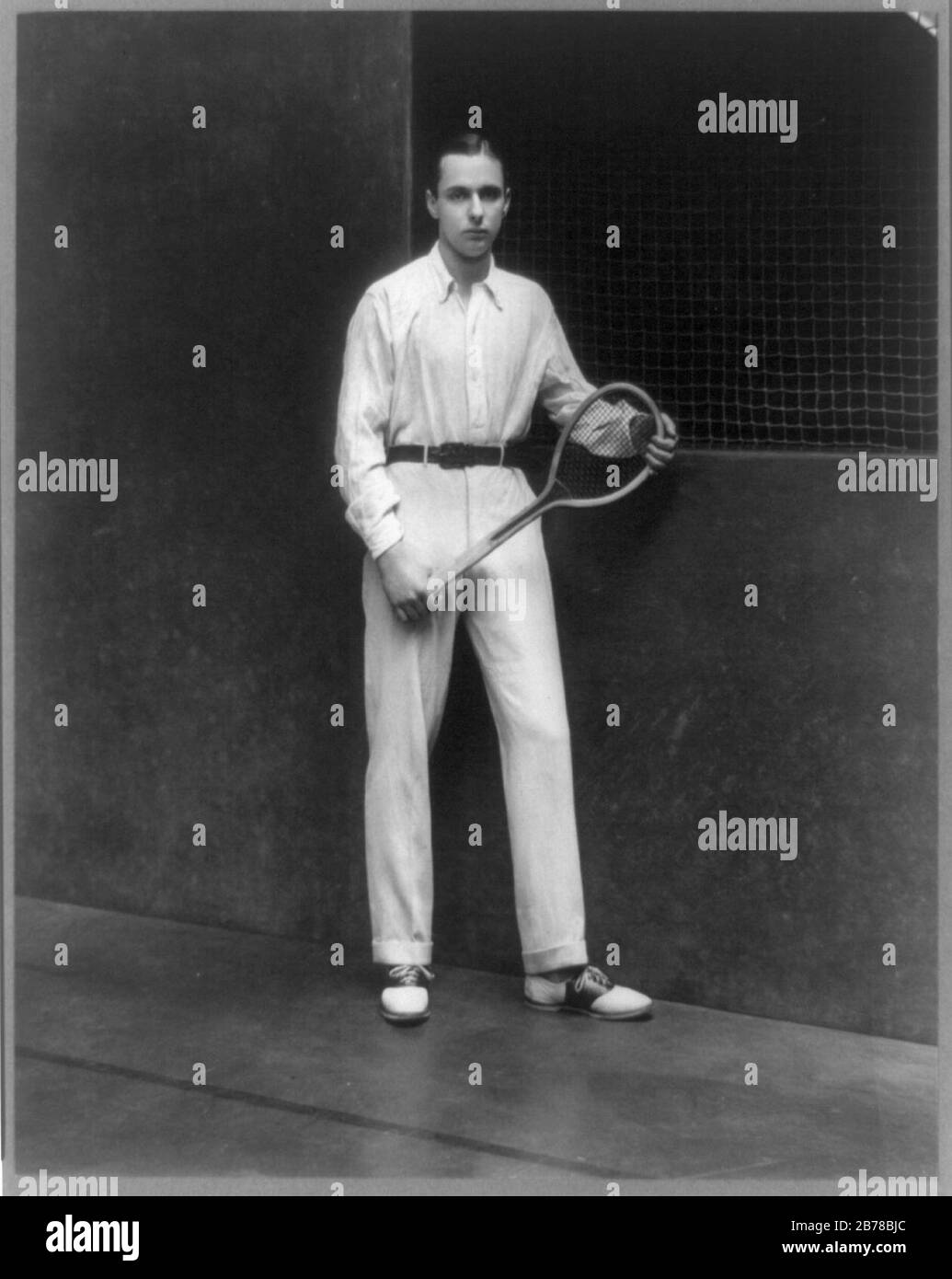 George Jay Gould, full-length portrait, standing, facing right, holding ...