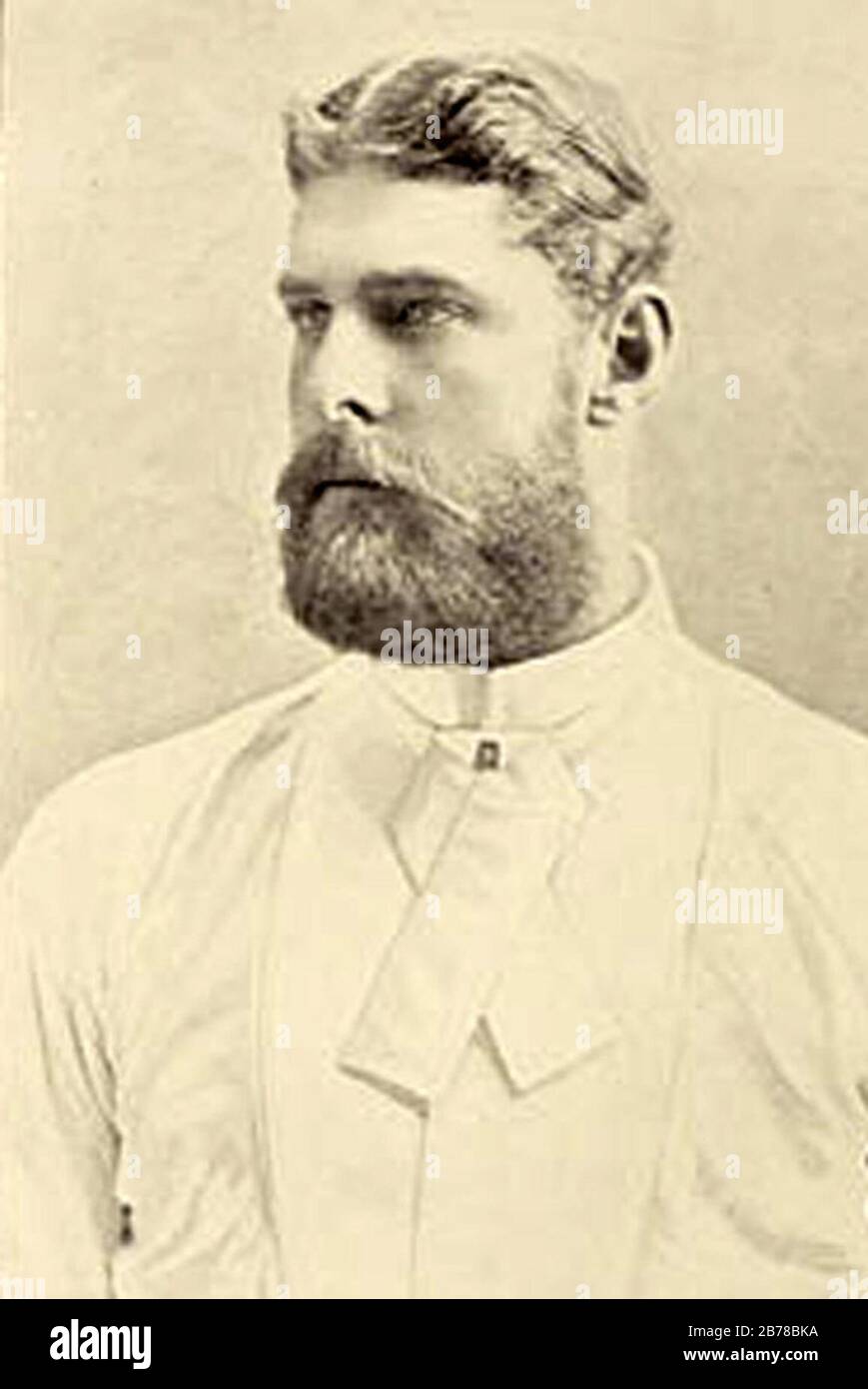 George John Bonnor circa 1880 Stock Photo - Alamy
