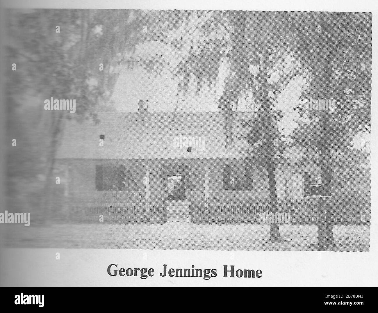 George Jennings Home Stock Photo - Alamy