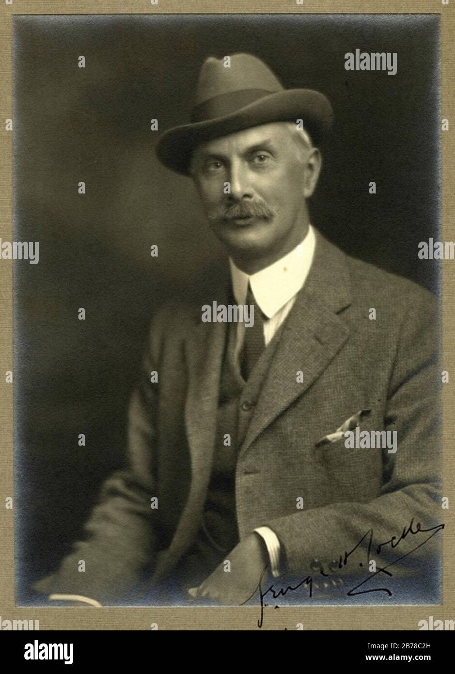 George Locke portrait Stock Photo - Alamy
