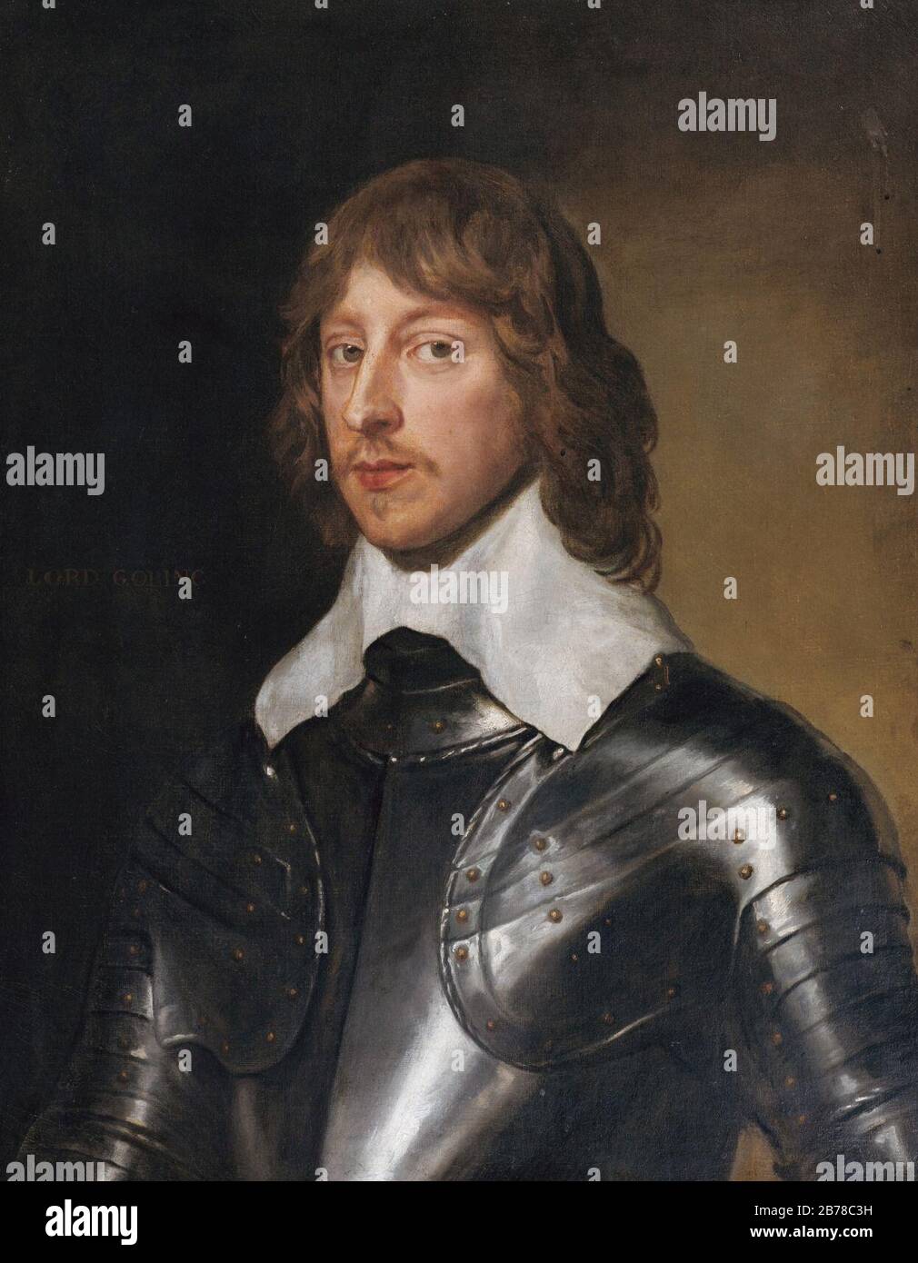 George Lord Goring by Anthony van Dyck Stock Photo - Alamy