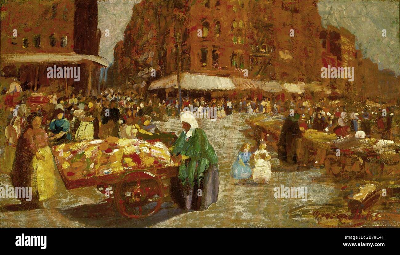 George luks hi-res stock photography and images - Alamy