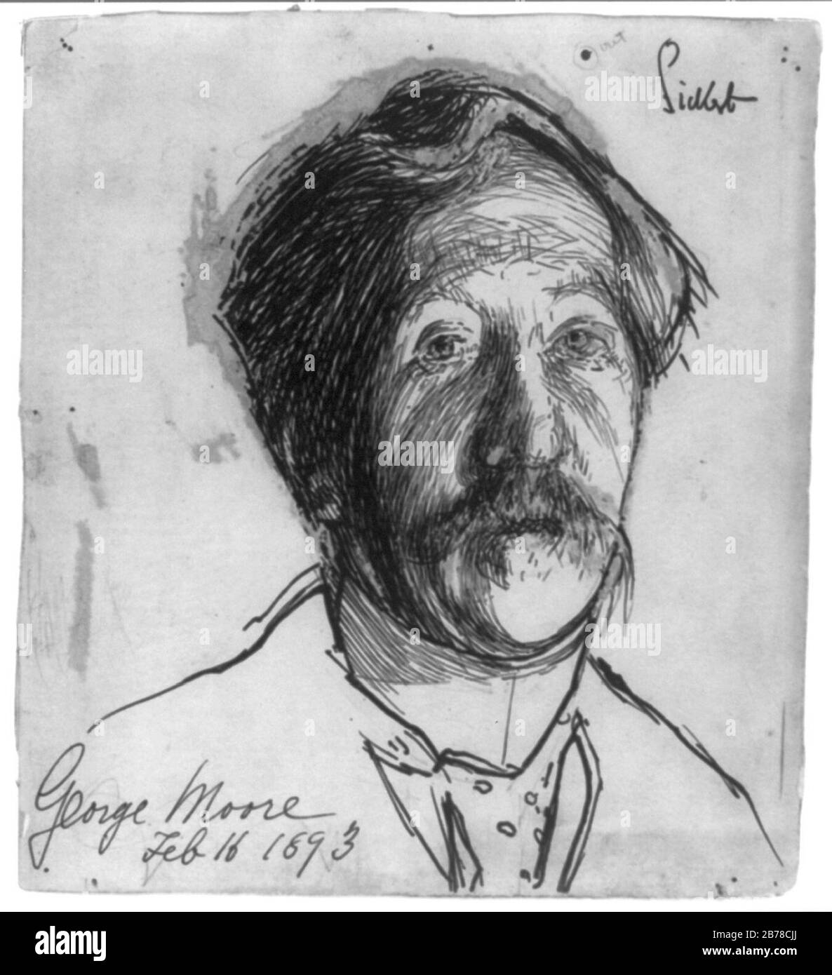 George moore Black and White Stock Photos & Images - Alamy