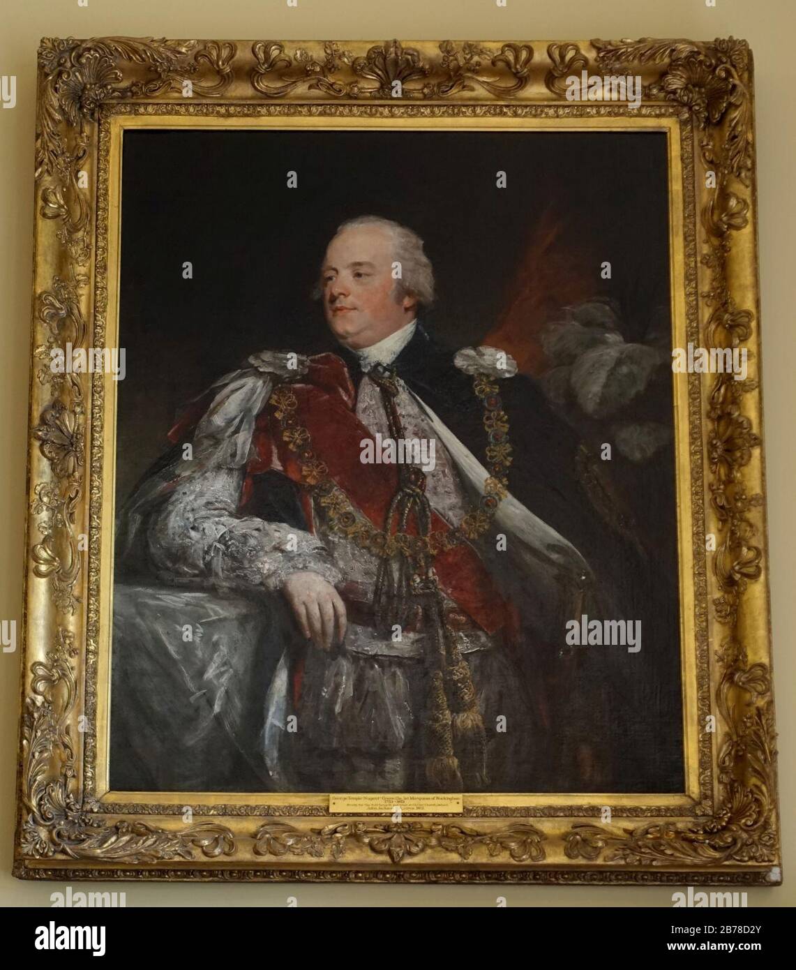 George Nugent-Temple-Grenville, 1st Marquess of Buckingham, by John ...