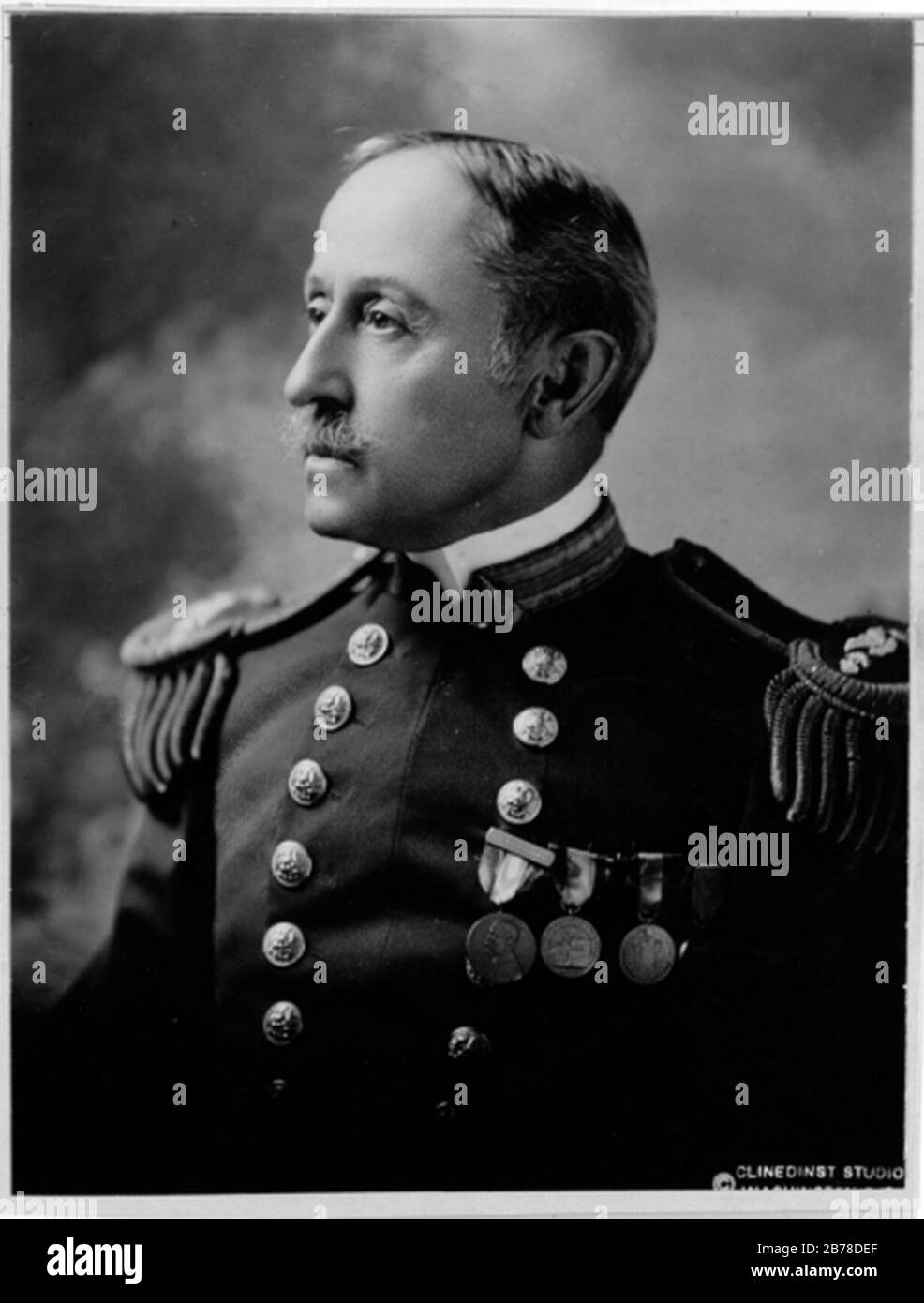 George Ramsey Clark Rear Admiral USN (NH 51646 Stock Photo - Alamy