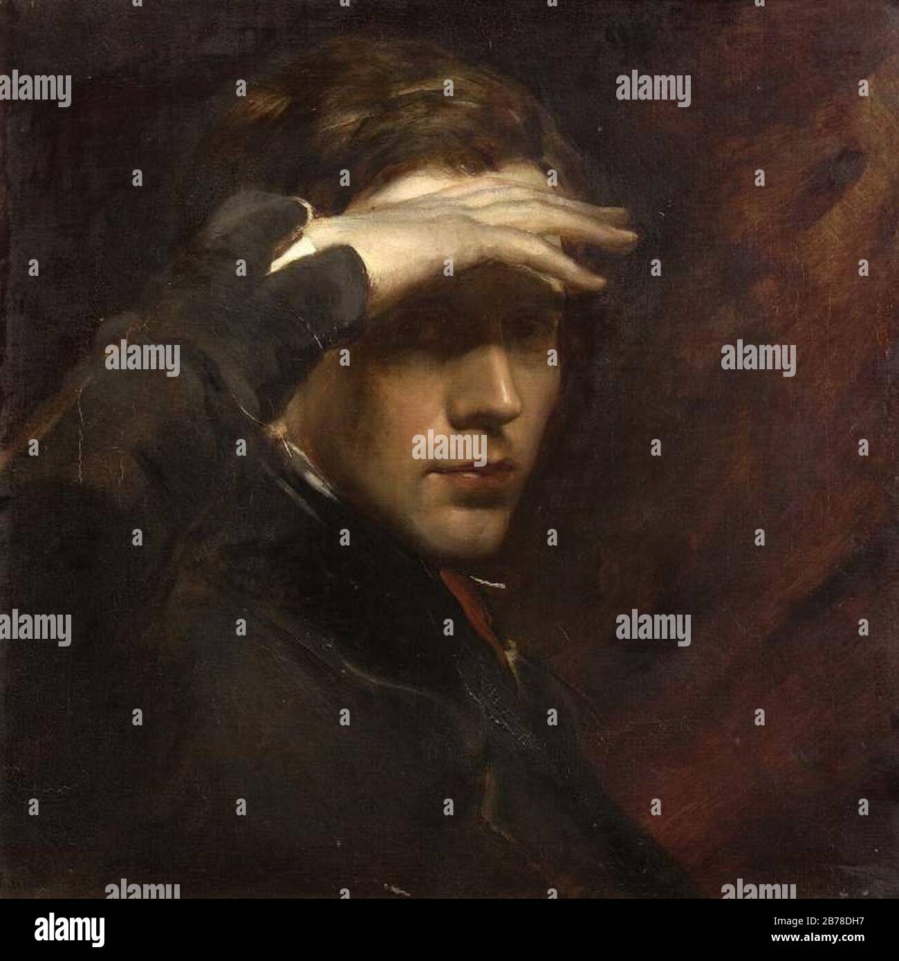 George Richmond self-portrait 1840 Stock Photo - Alamy