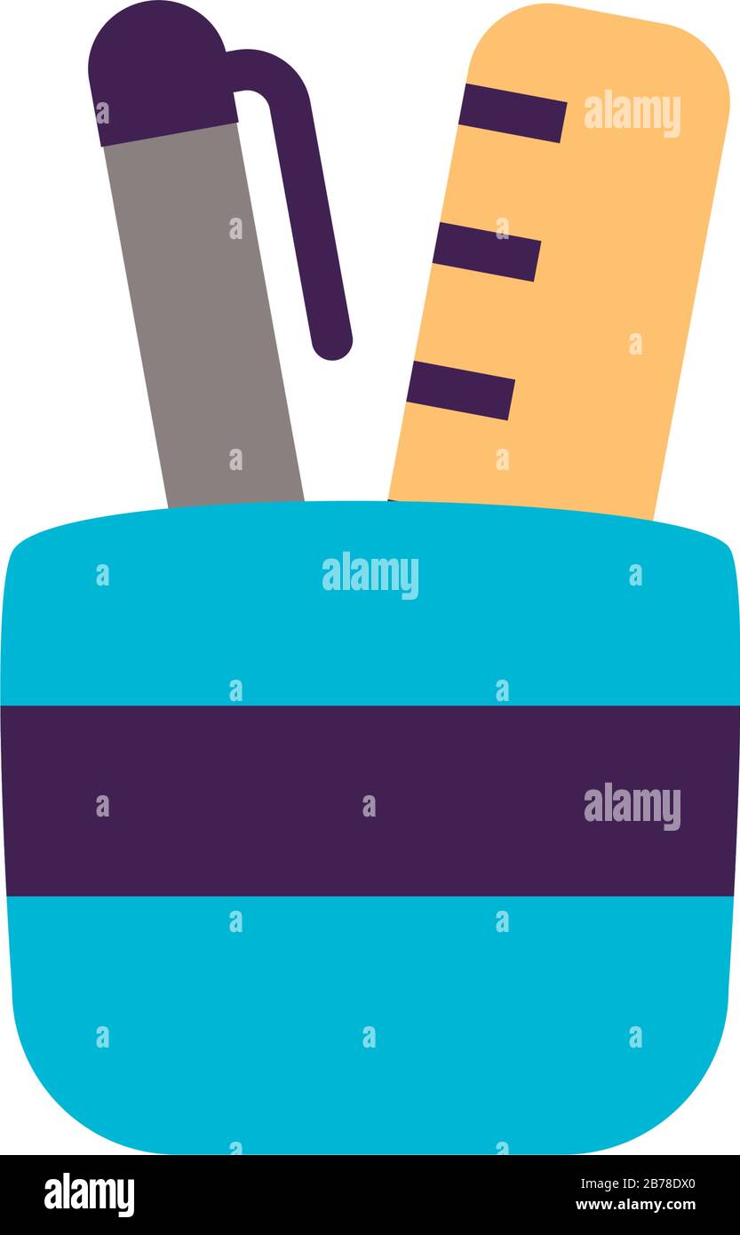 Pot holder icon flat Cut Out Stock Images & Pictures - Alamy