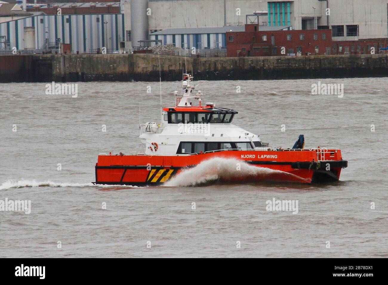 Wirral,uk Boats on the River Mersey credit Ian Fairbrother/Alamy Stock ...