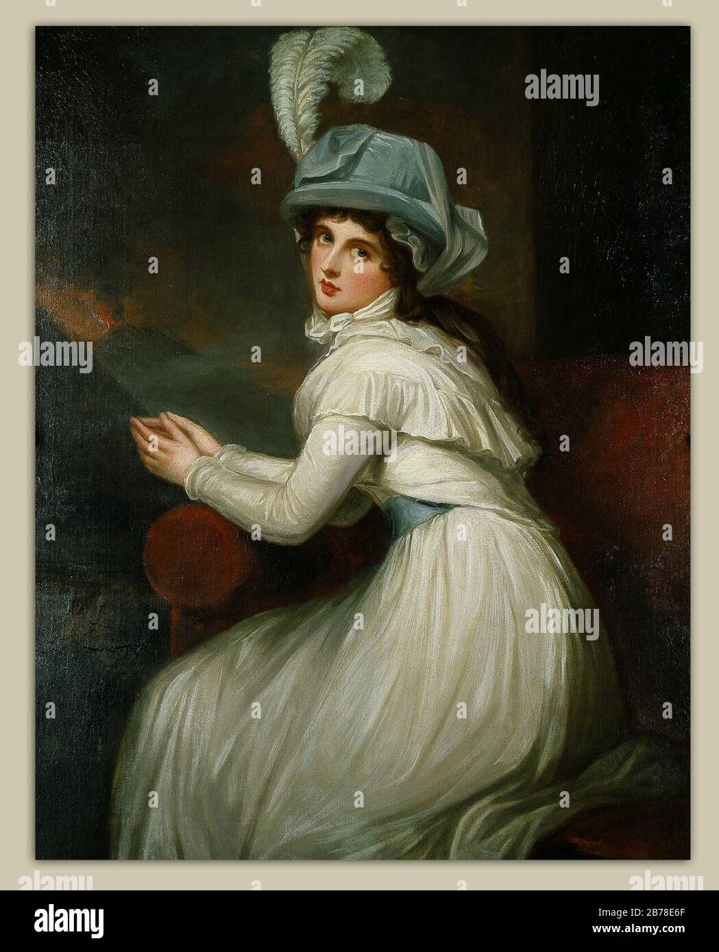 Lady hamilton george romney hi-res stock photography and images - Alamy