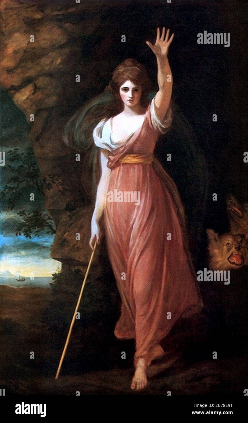 Lady hamilton as circe hi-res stock photography and images - Alamy