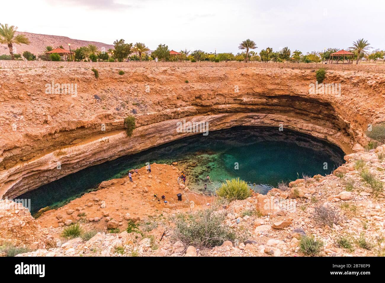 Bimmah sinkhole hi-res stock photography and images - Alamy